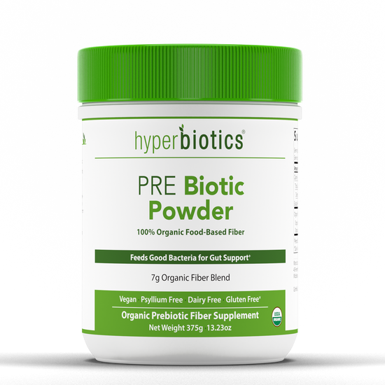 Prebiotic Powder: 100% Organic Prebiotic Fiber Powder – Hyperbiotics